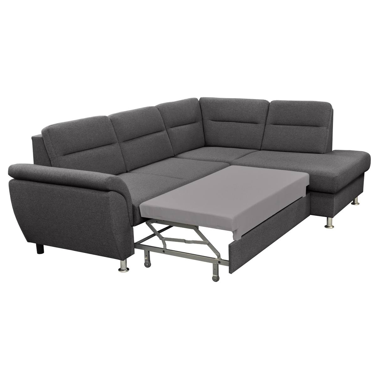 Sedací souprava LASINO pravá, grafitová | Sconto