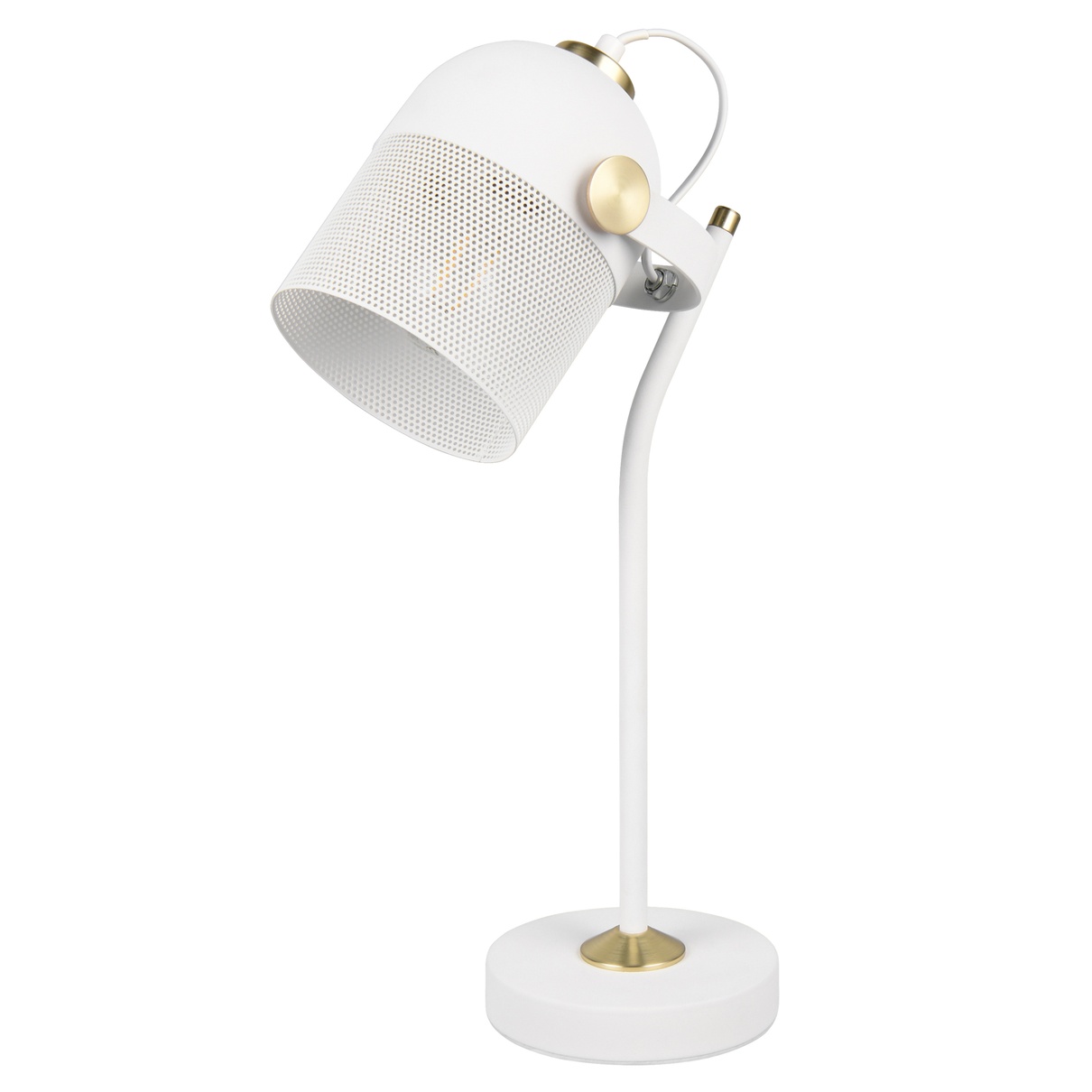 Stolní lampa MIXA bílá | Sconto