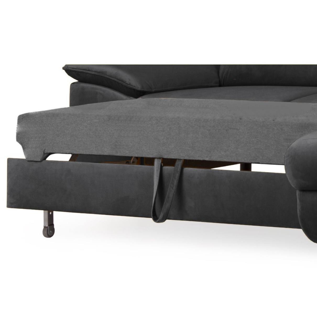 Sedací souprava NORTON II pravá, antracitová | Sconto
